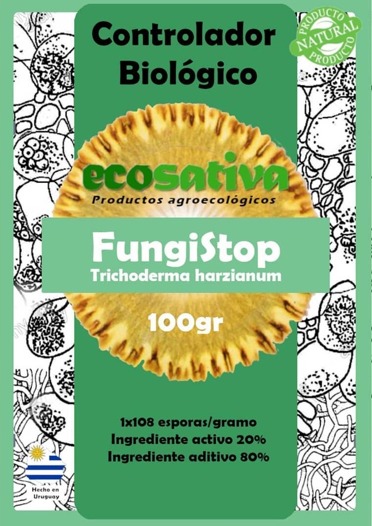 Ecosativa - FungiStop - Trichoderma - 100g | Bull Grow Uruguay